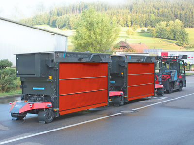 Factory Train FT600/FT900 automated tugger train